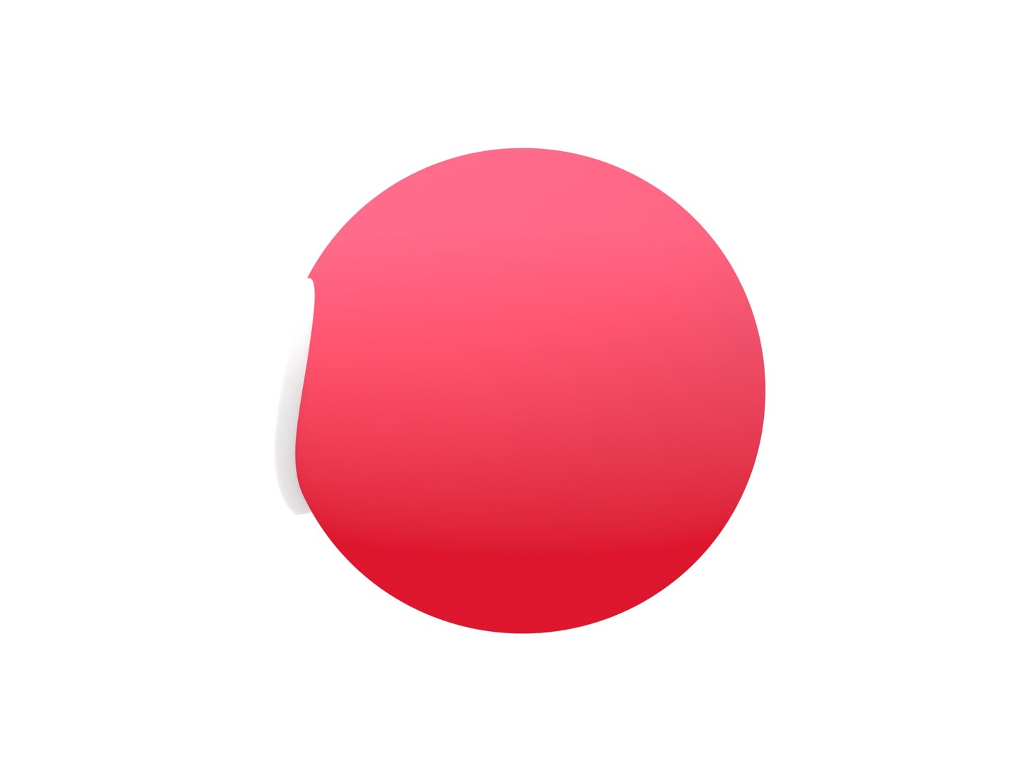 3D Model Facebook Love Reaction Button - TurboSquid 1417766