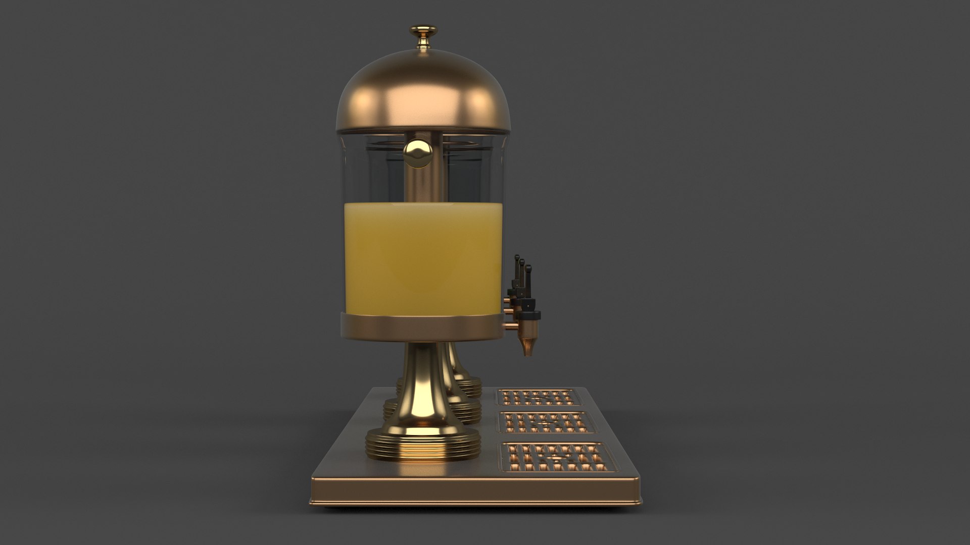 Juice Dispenser 3D Model - TurboSquid 2105369