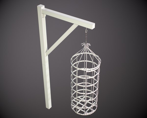 modelo 3d Jaula medieval pbr - TurboSquid 1120359