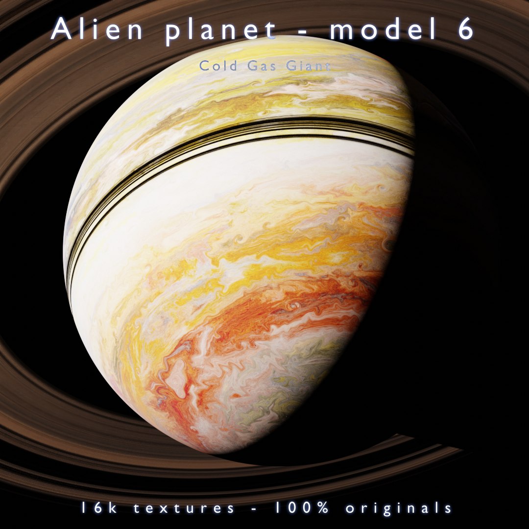 3D Alien Planet - TurboSquid 1629409