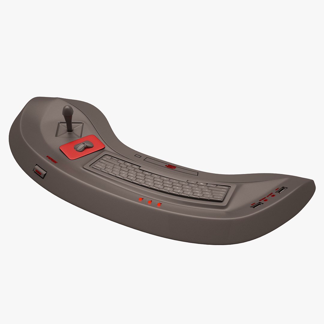 3d Model Mouse Keyboard Board