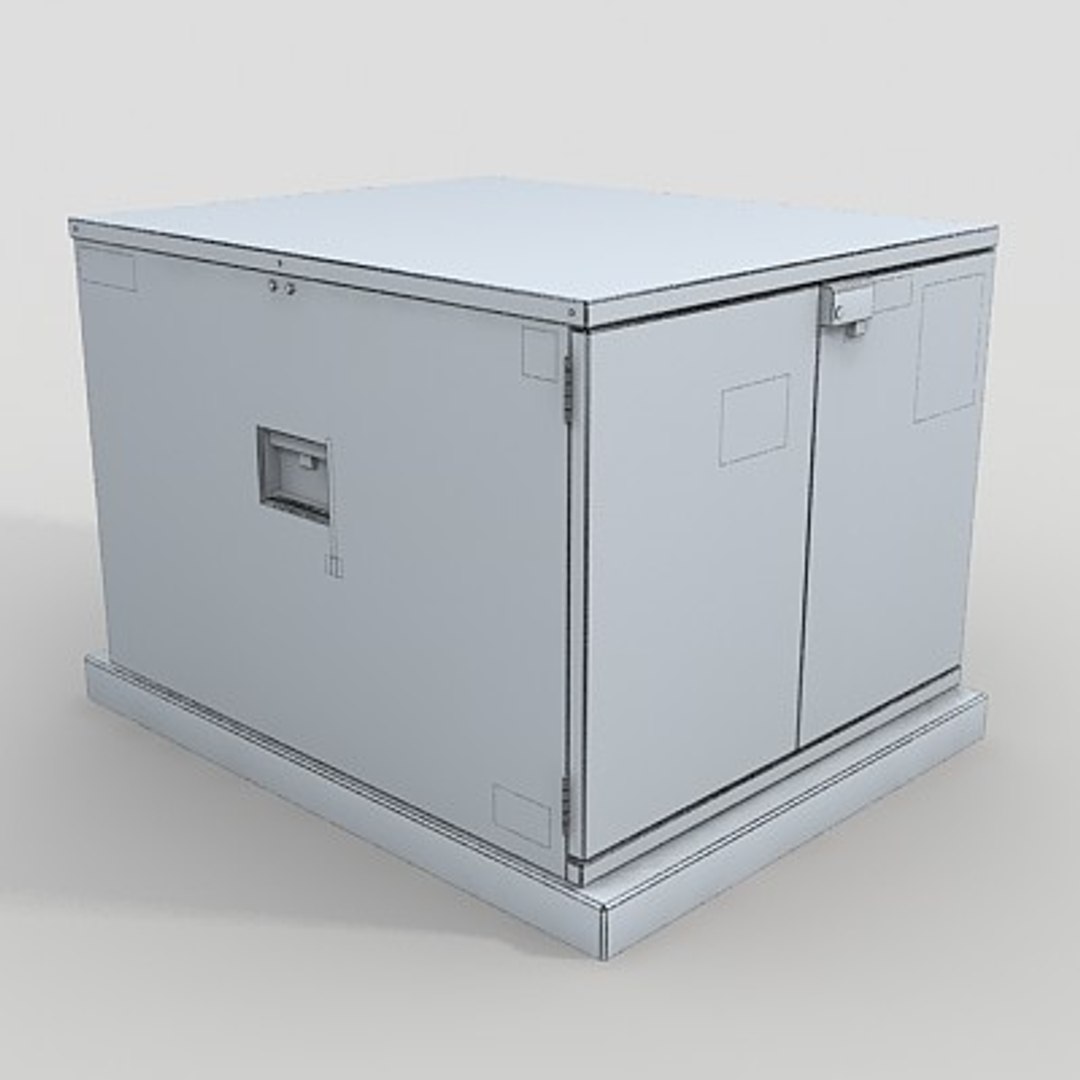 3d Model Of Electrical Box 3