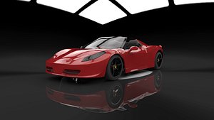 Sports Car Spider 3D Models for Download | TurboSquid