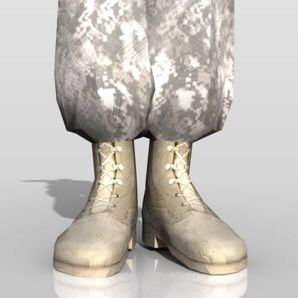 3d soldier army model