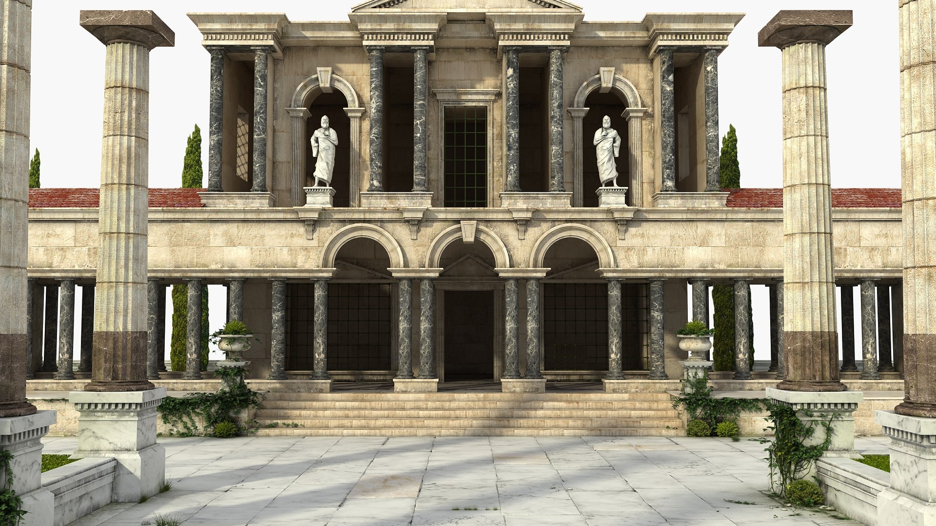 Ancient Greek Scene 4 3D - TurboSquid 2063775