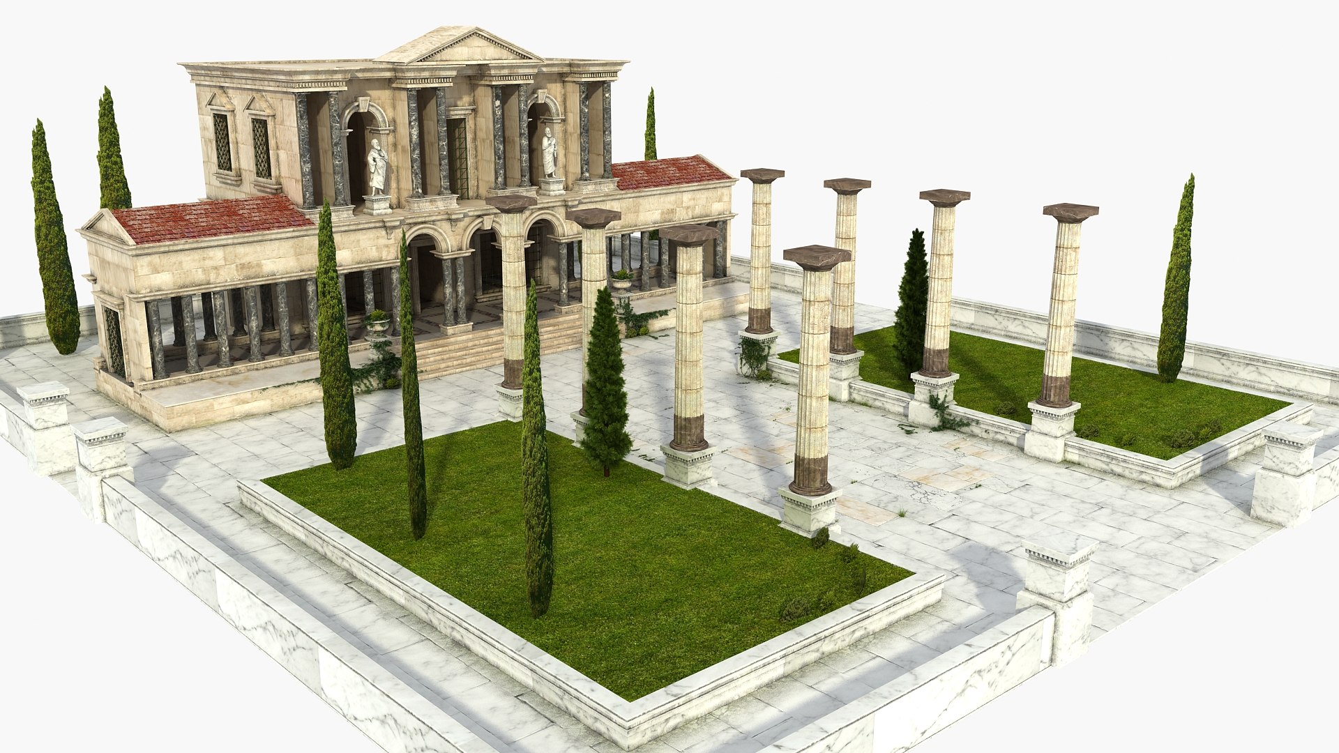 Ancient Greek Scene 4 3D - TurboSquid 2063775