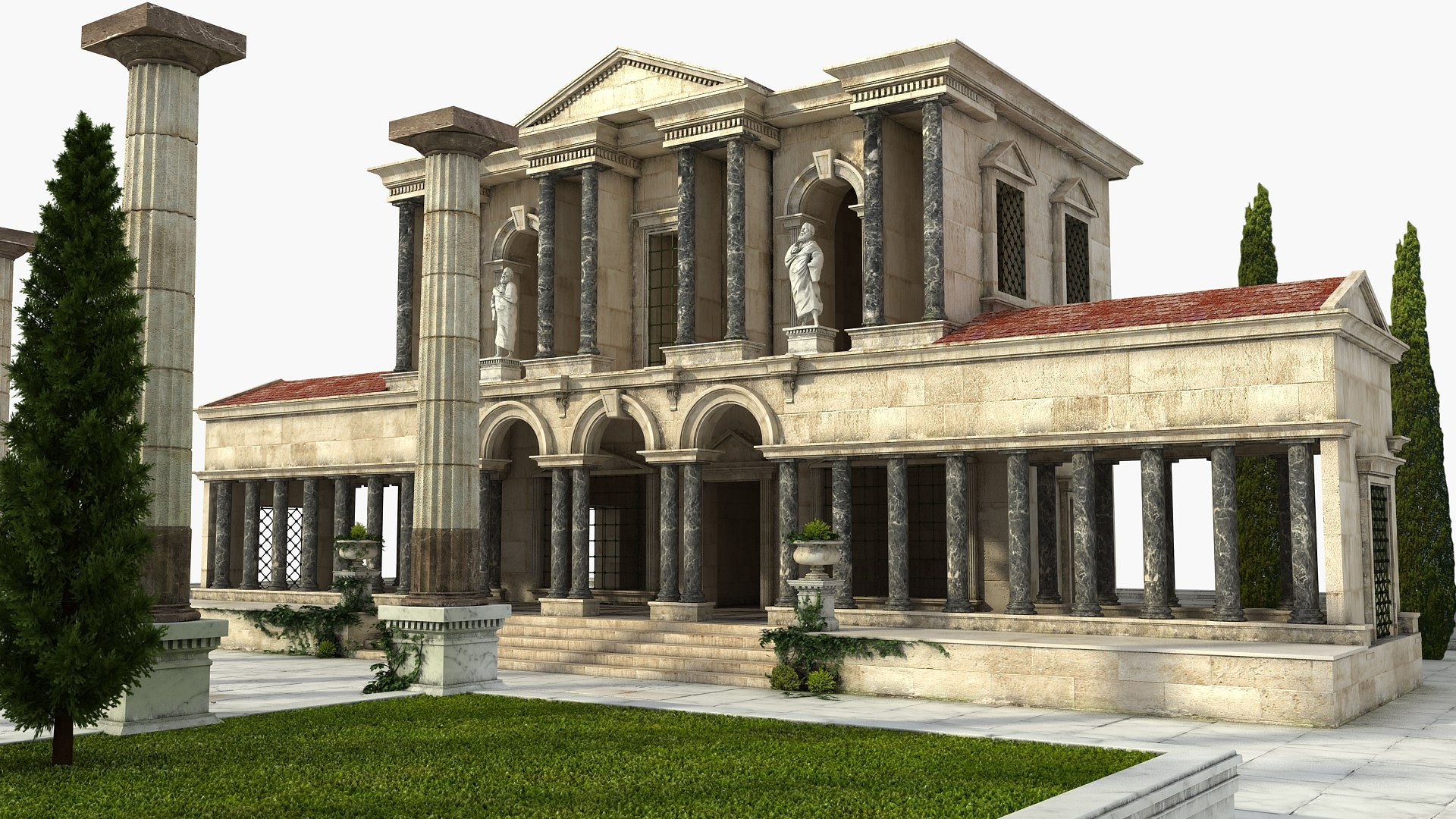 Ancient Greek Scene 4 3D - TurboSquid 2063775