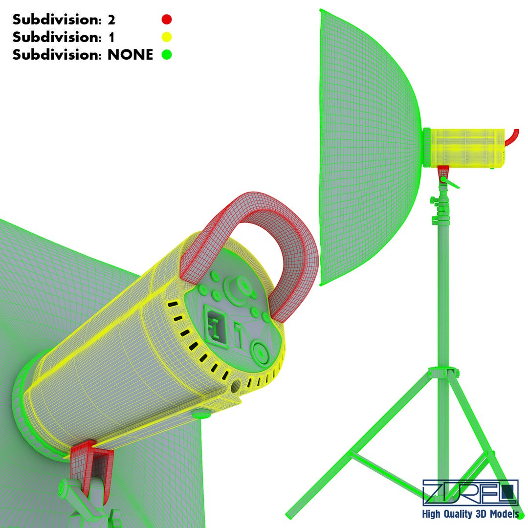 raylab studio light 3d model