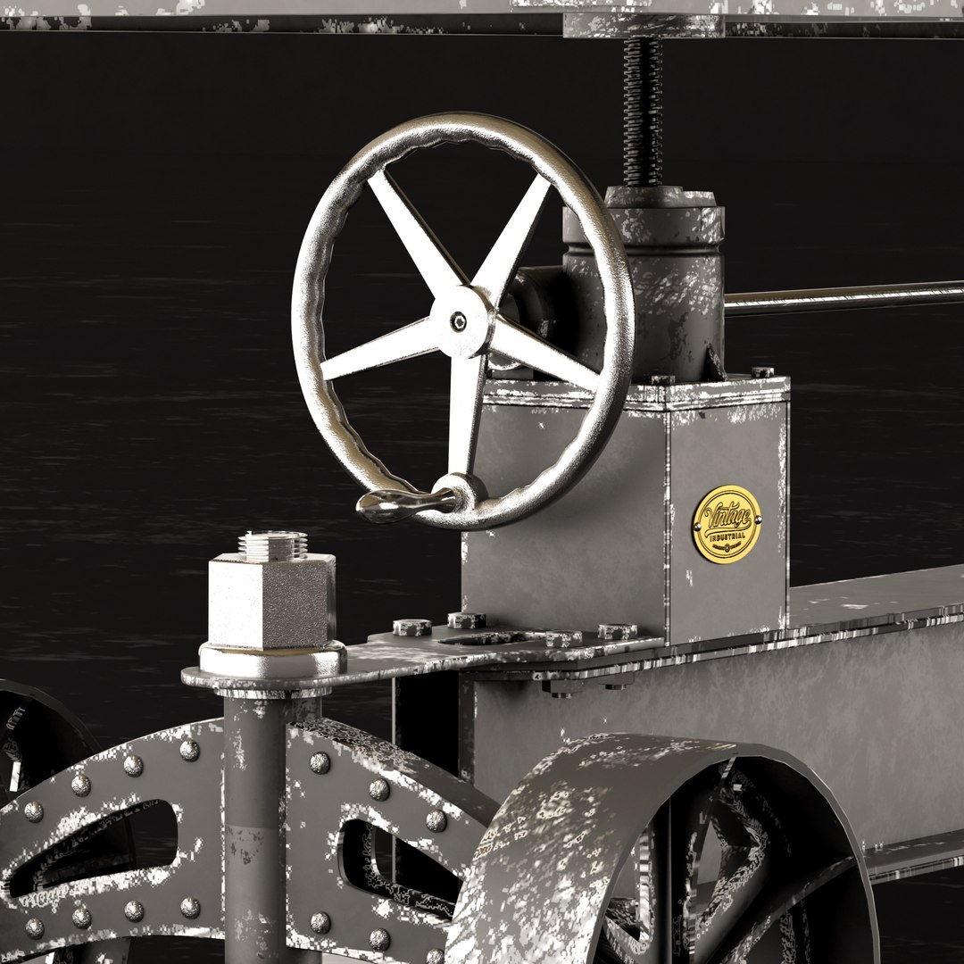 Dining Table Train Crank 3D Model - TurboSquid 1174528