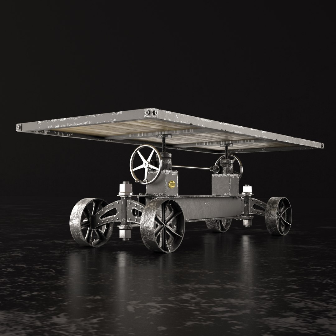 Dining Table Train Crank 3D Model - TurboSquid 1174528