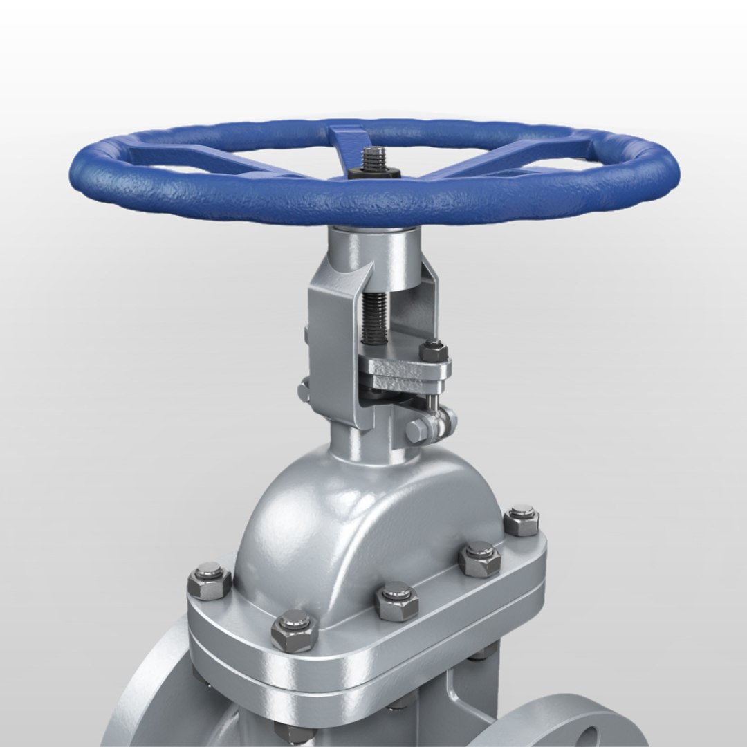 3D Gate Valve Model - TurboSquid 1155487