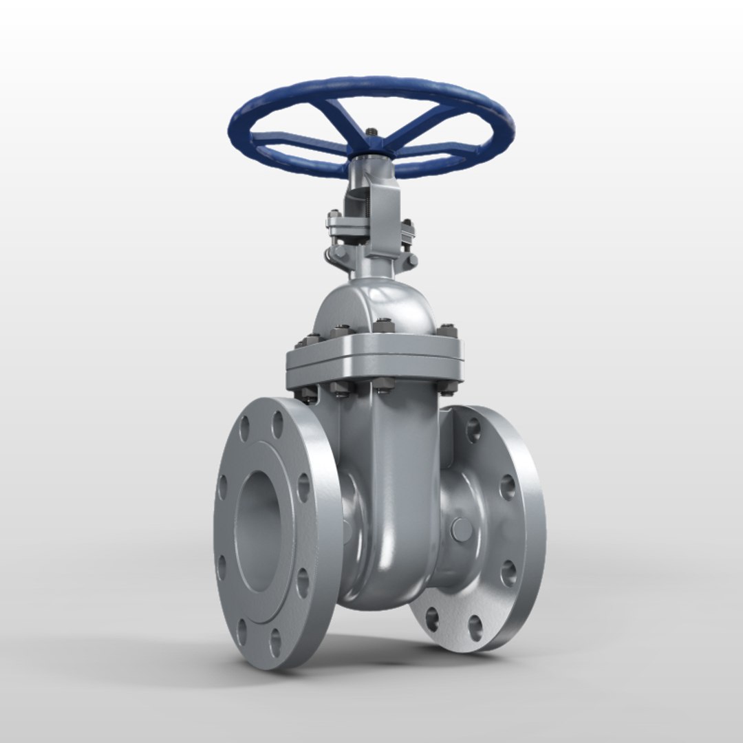 3D Gate Valve Model - TurboSquid 1155487