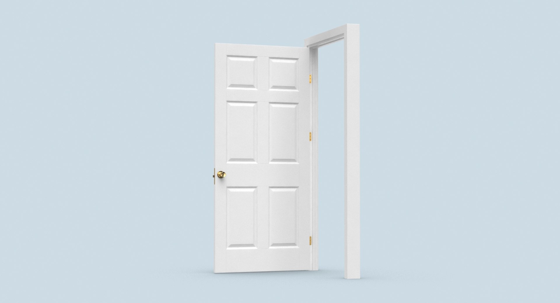 3D Interior-doors---door-6-wide-open Model - TurboSquid 1229446