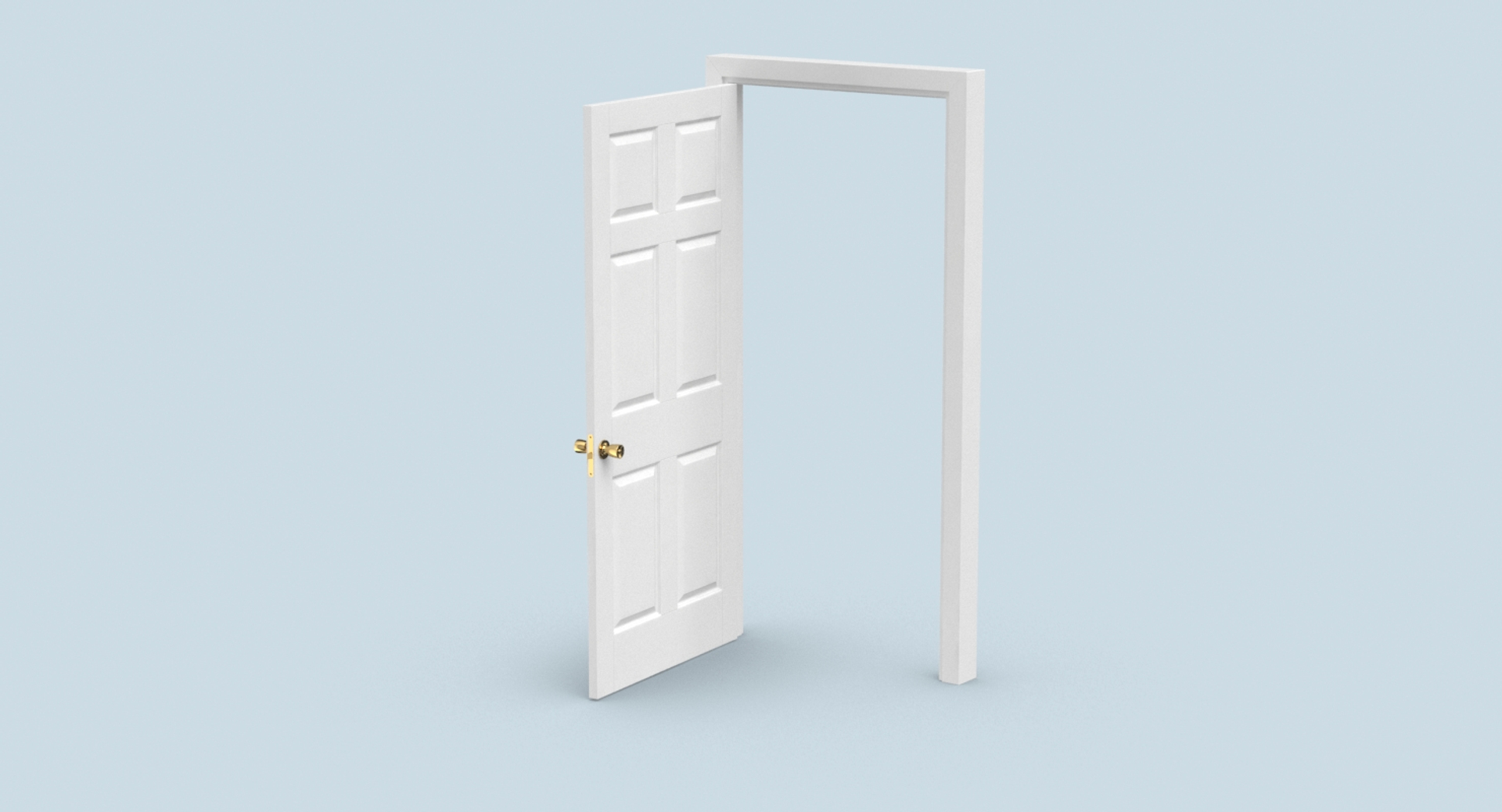 3D Interior-doors---door-6-wide-open Model - TurboSquid 1229446