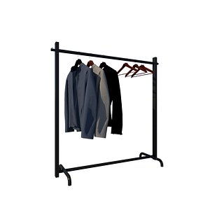 Download 3D Clothes Rack SketchUp Models - TurboSquid