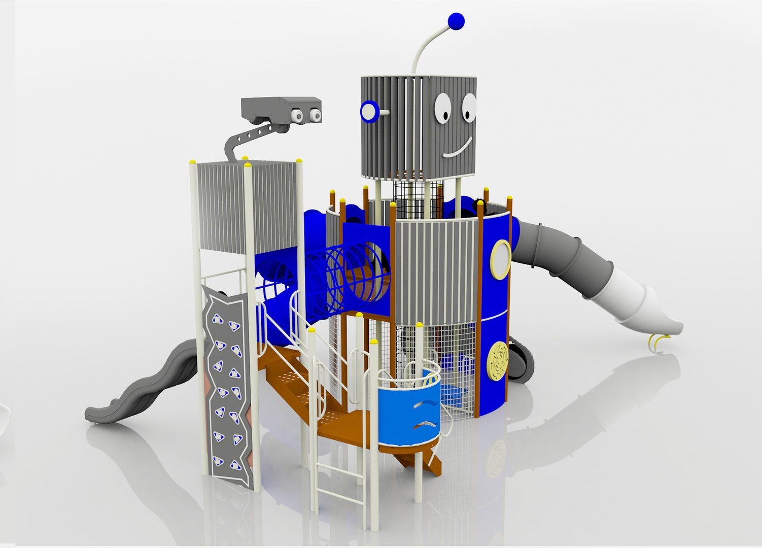 3d robot play