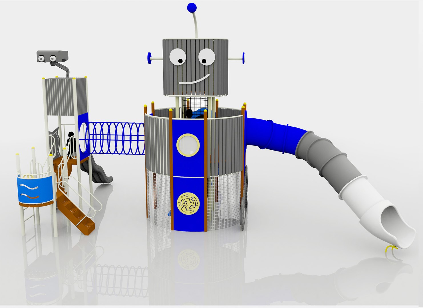 3d robot play