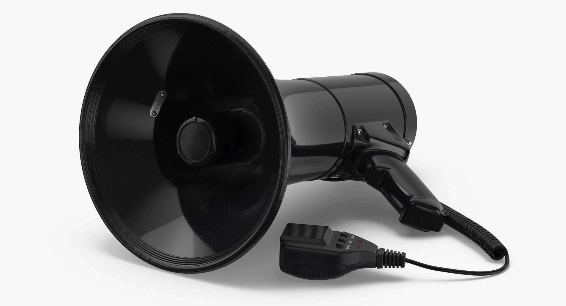 3D police megaphone 02 model | 1145622 | TurboSquid