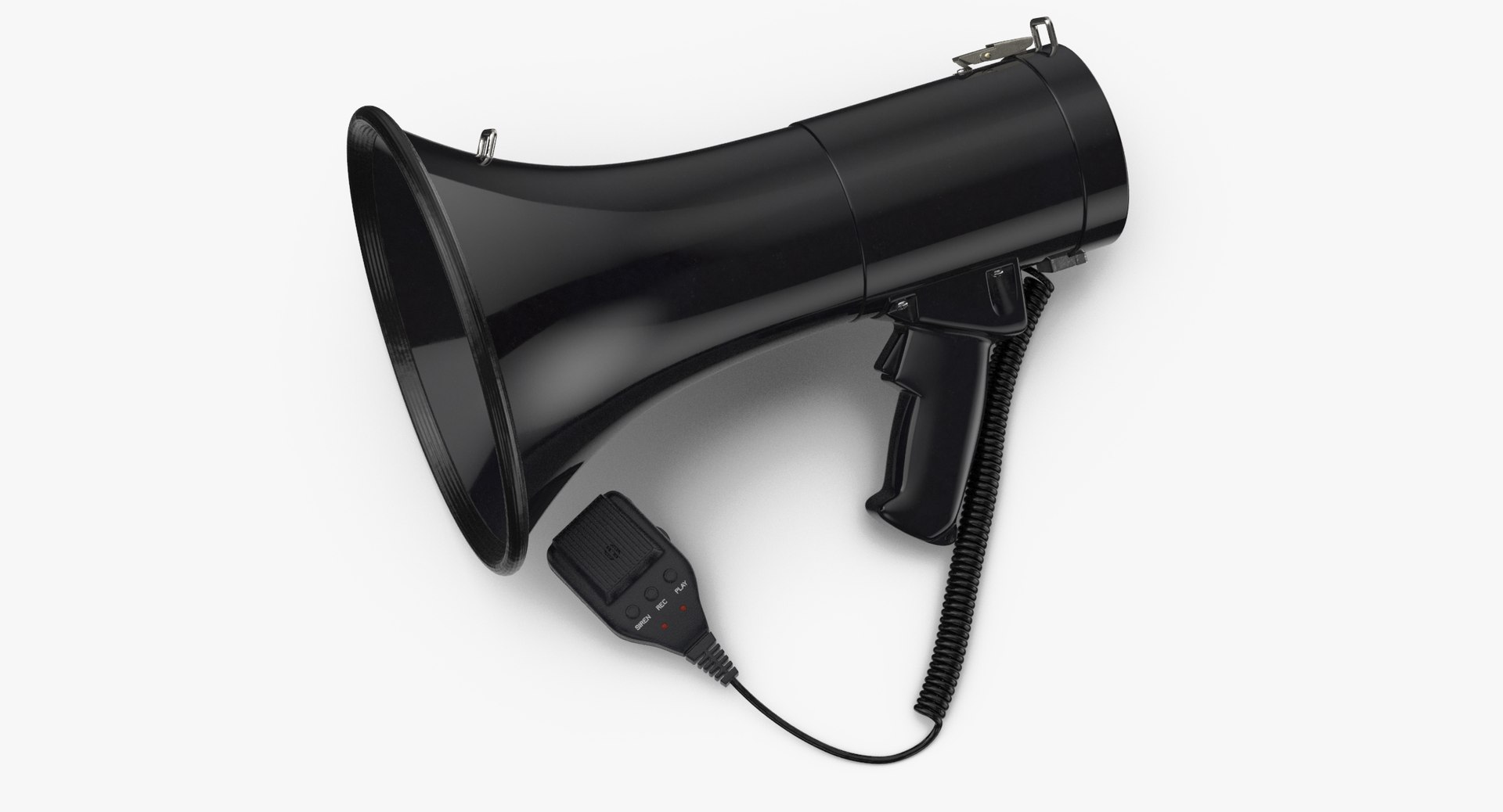 3D police megaphone 02 model | 1145622 | TurboSquid