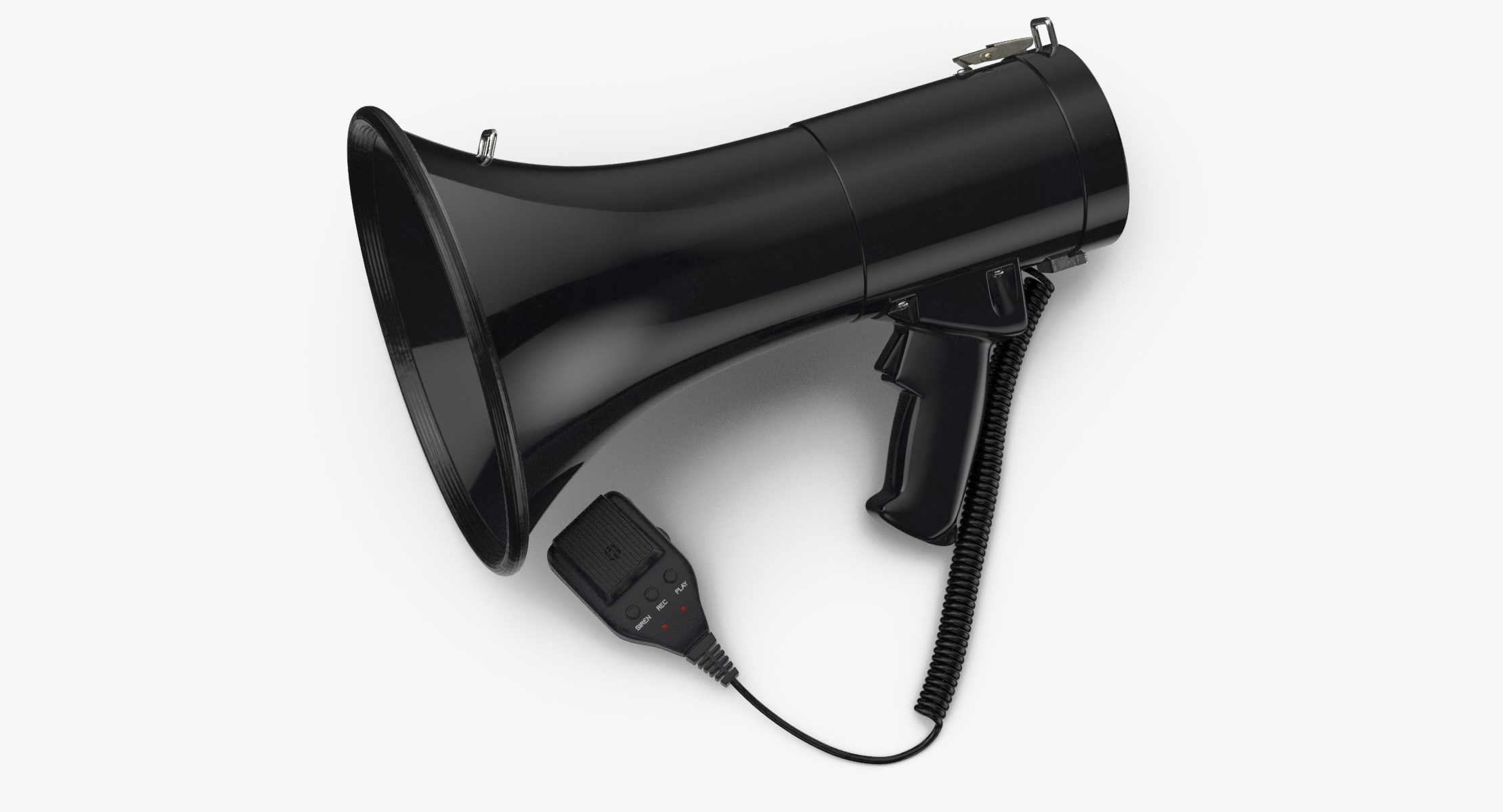 3D police megaphone 02 model | 1145622 | TurboSquid
