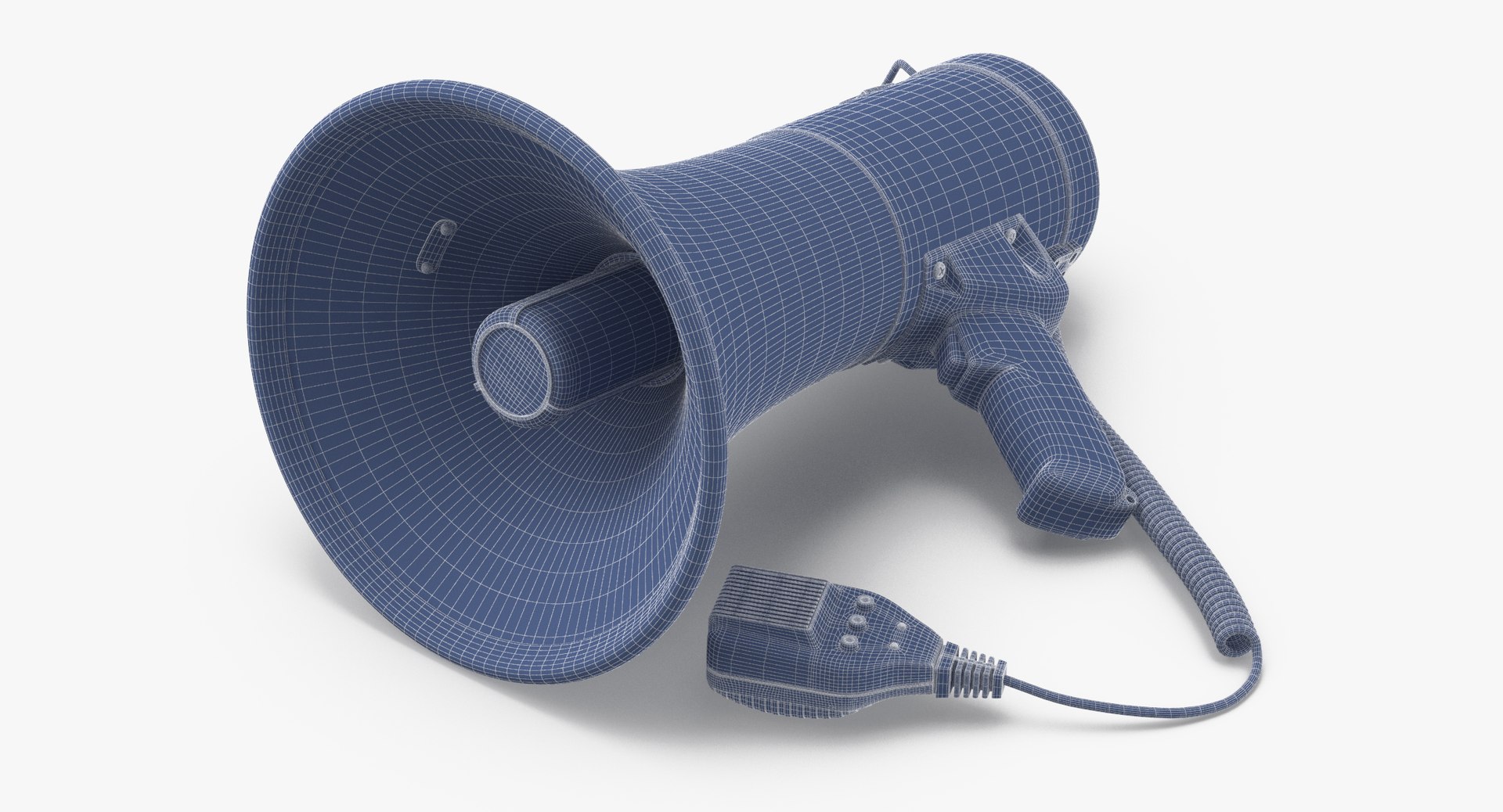 3D police megaphone 02 model | 1145622 | TurboSquid