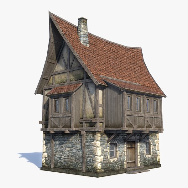Medieval fantasy house 3D model - TurboSquid 1230538