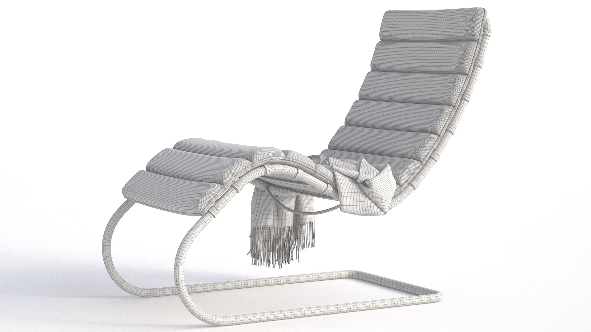 MR Chaise Lounge 3D - TurboSquid 1948269