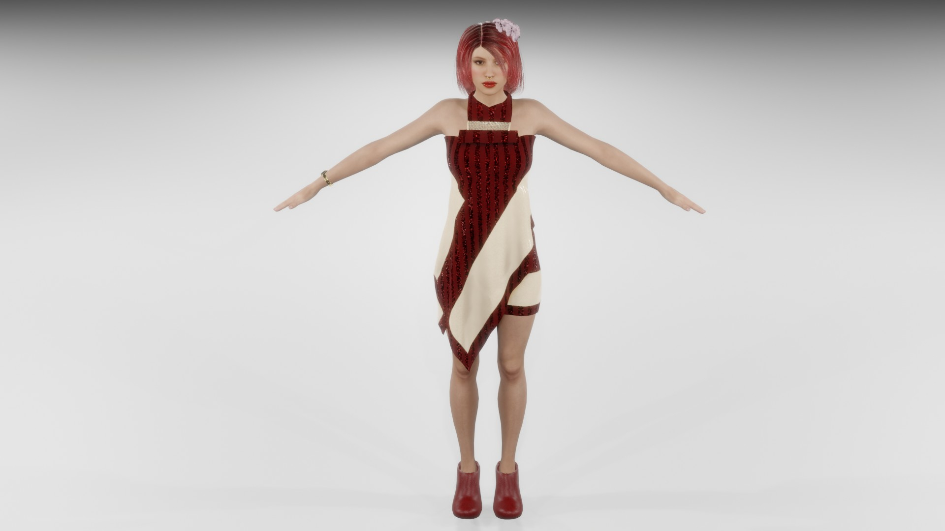 3D Realistic Rigged Girl-Kaly model - TurboSquid 2111803