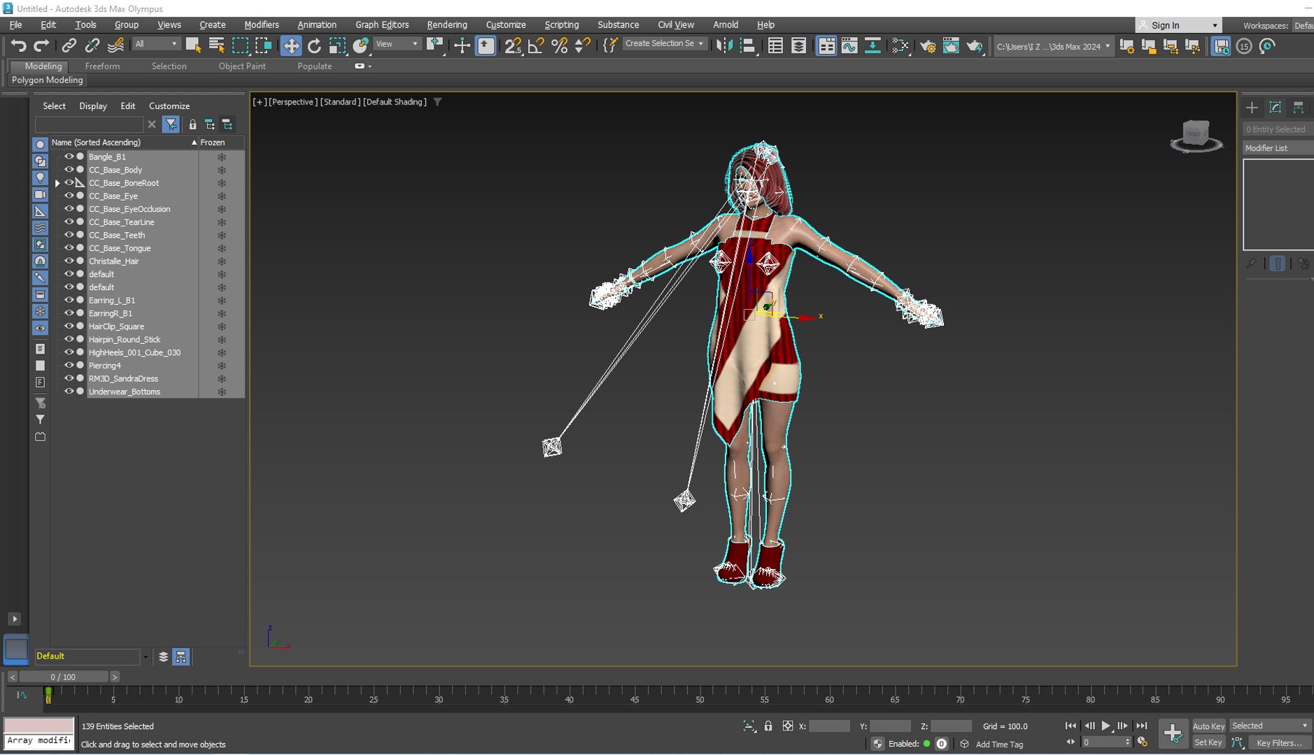 3D Realistic Rigged Girl-Kaly model - TurboSquid 2111803