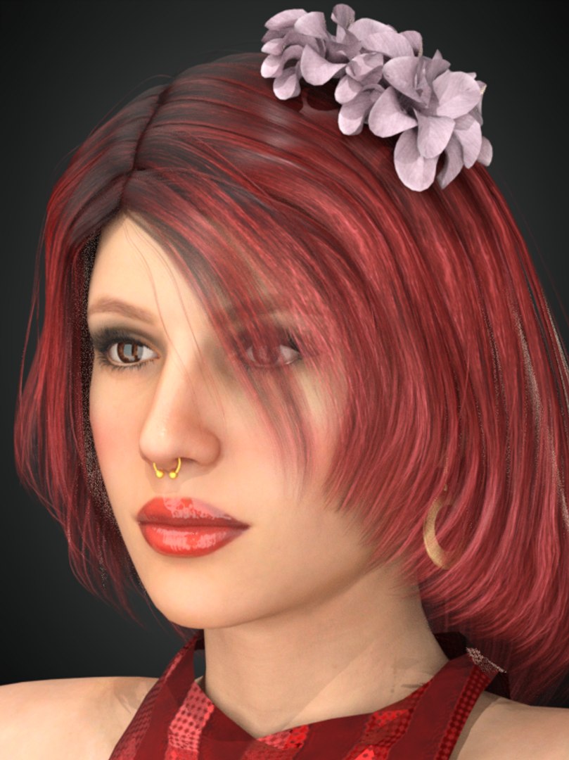 3D Realistic Rigged Girl-Kaly model - TurboSquid 2111803