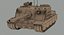 3d Ww2 A39 Tortoise Tank Track Model
