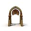 Ancient Gate 3d Model