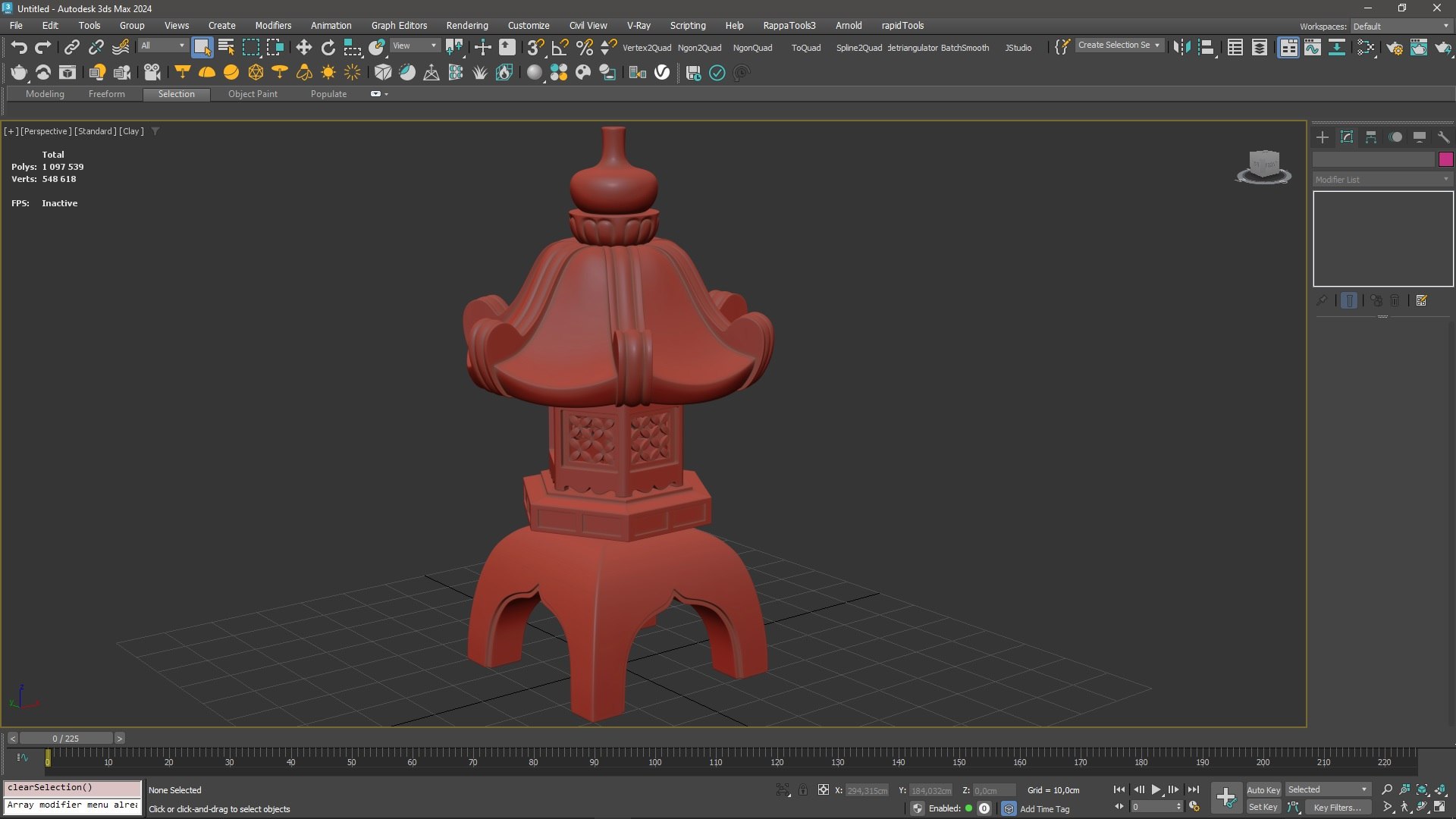3D Model Japanese Stone Lantern For 3D Print - TurboSquid 2267503
