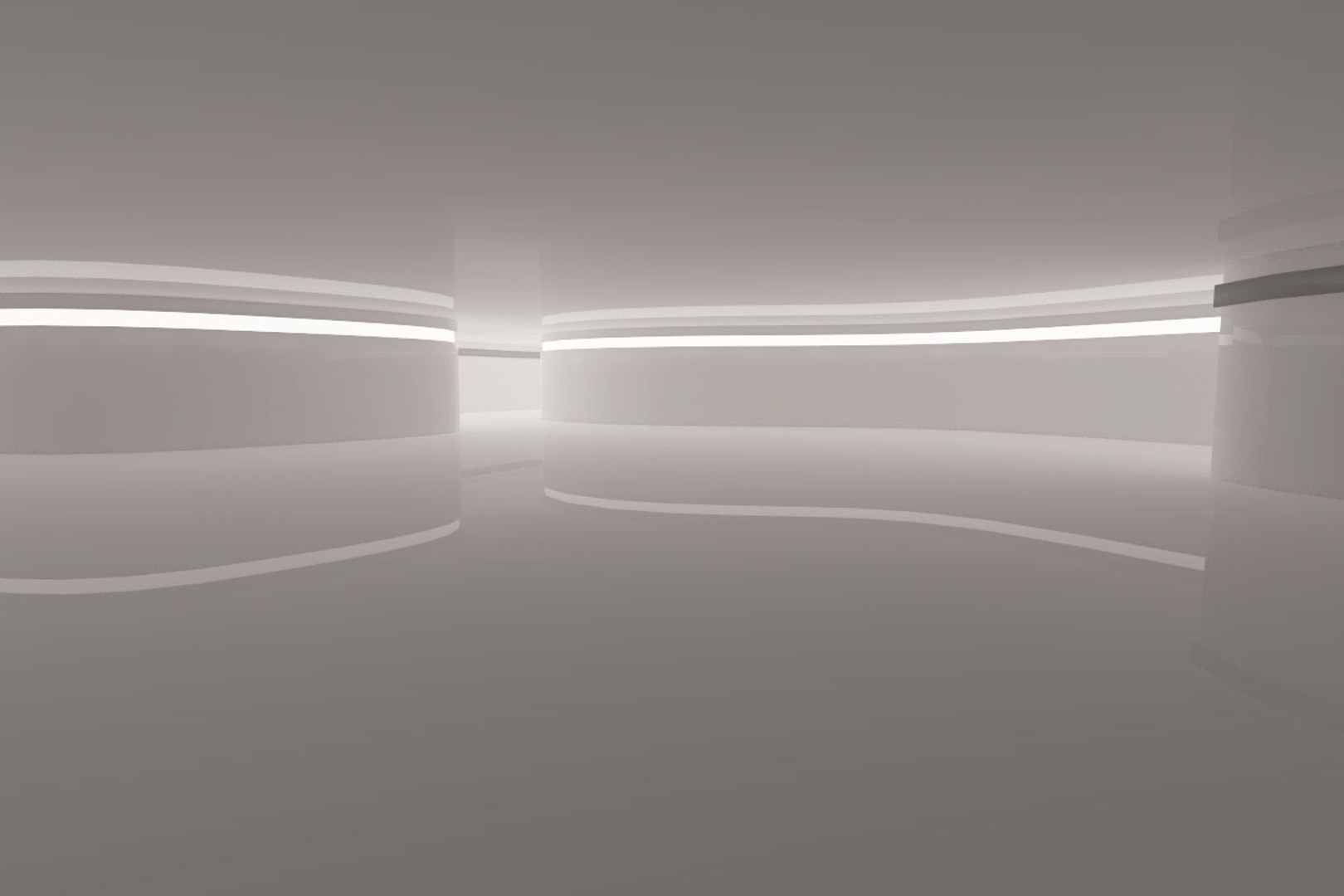 Futuristic Multi Level Labyrinth 3d 3ds