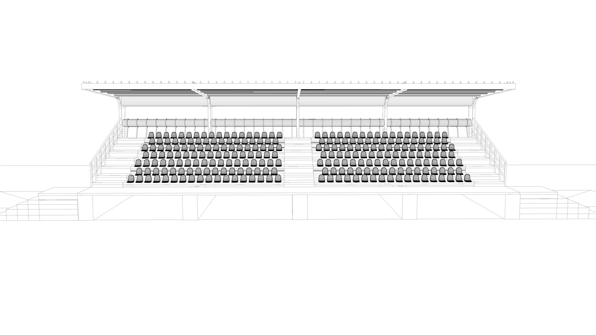 3D Tribune - TurboSquid 1915894