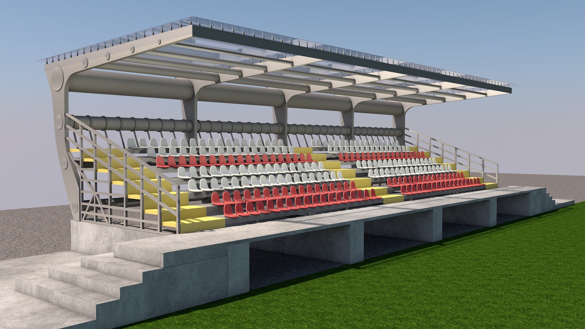 3D Tribune - TurboSquid 1915894