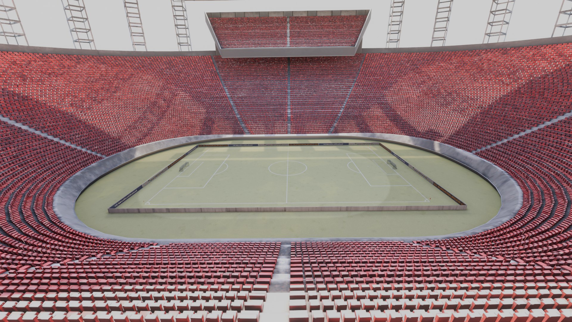 VR Soccer Football Stadium Model - TurboSquid 2205962