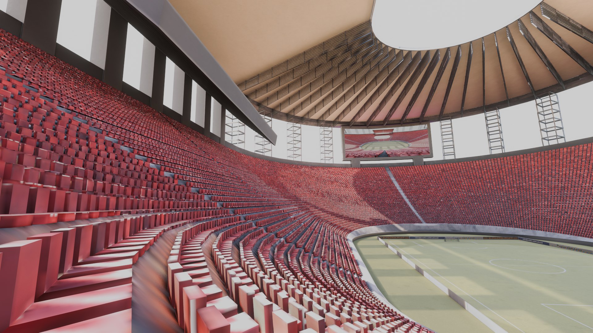 VR Soccer Football Stadium Model - TurboSquid 2205962