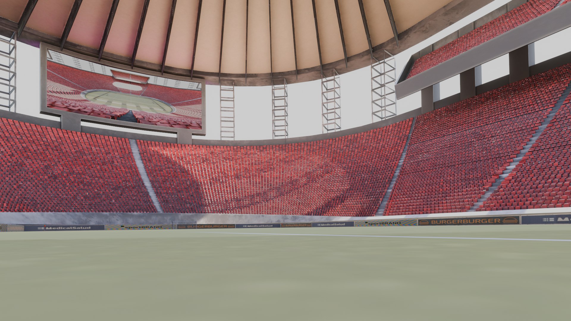 VR Soccer Football Stadium Model - TurboSquid 2205962
