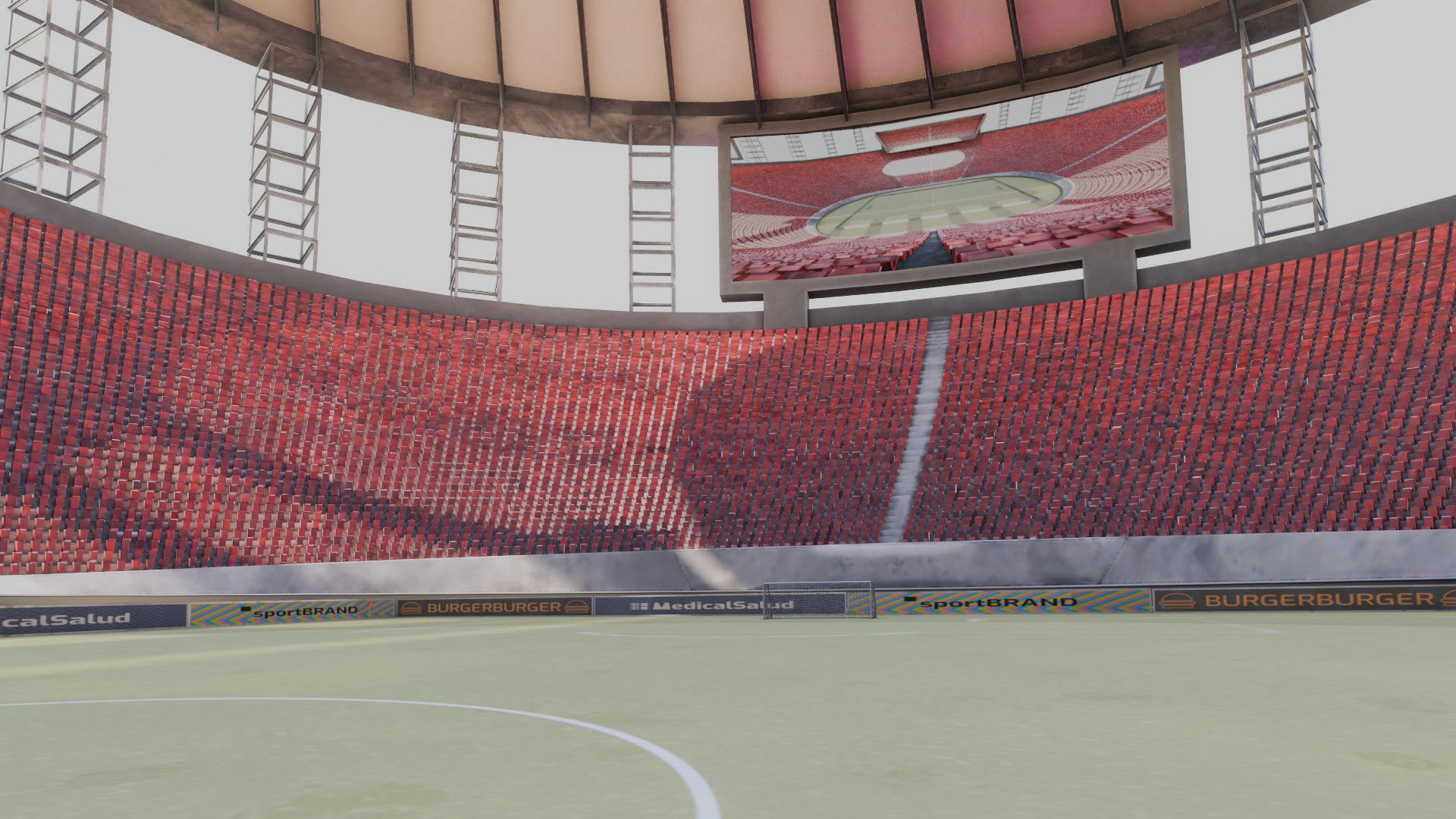 VR Soccer Football Stadium Model - TurboSquid 2205962