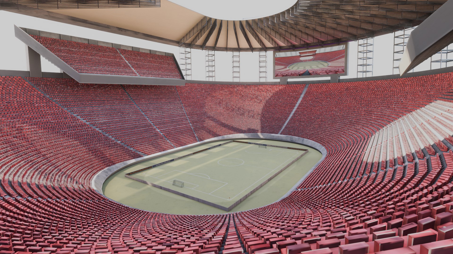 VR Soccer Football Stadium Model - TurboSquid 2205962