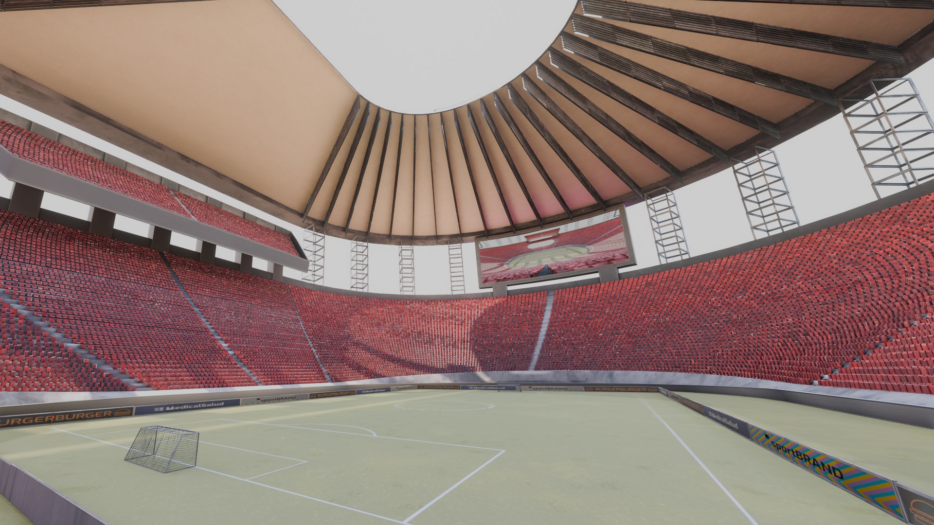 VR Soccer Football Stadium Model - TurboSquid 2205962