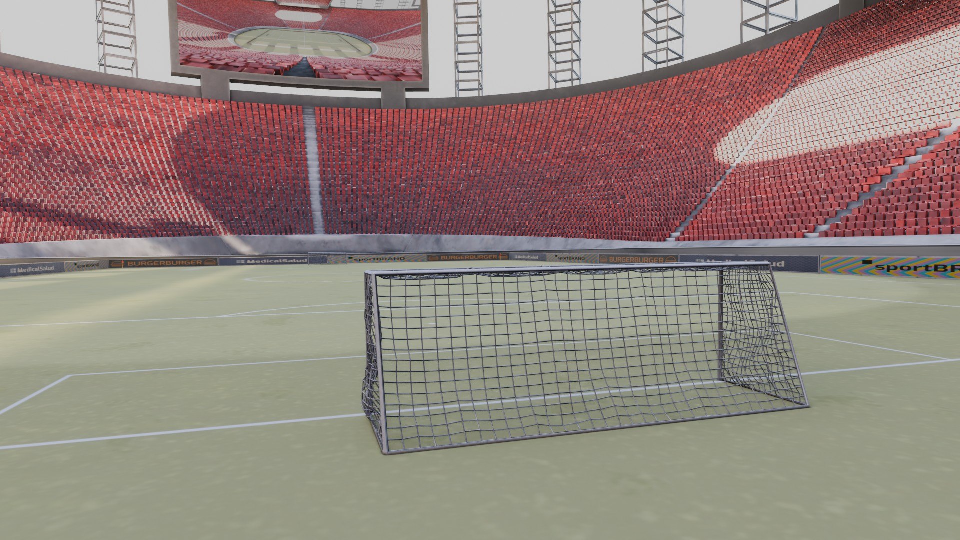 VR Soccer Football Stadium Model - TurboSquid 2205962