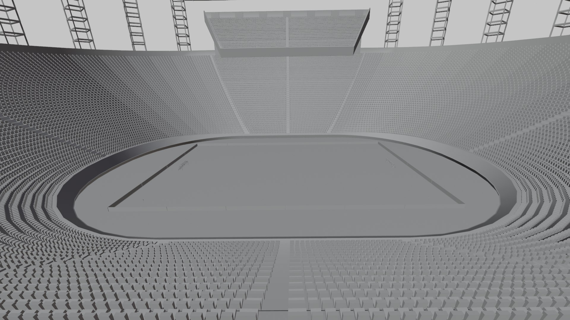 VR Soccer Football Stadium Model - TurboSquid 2205962