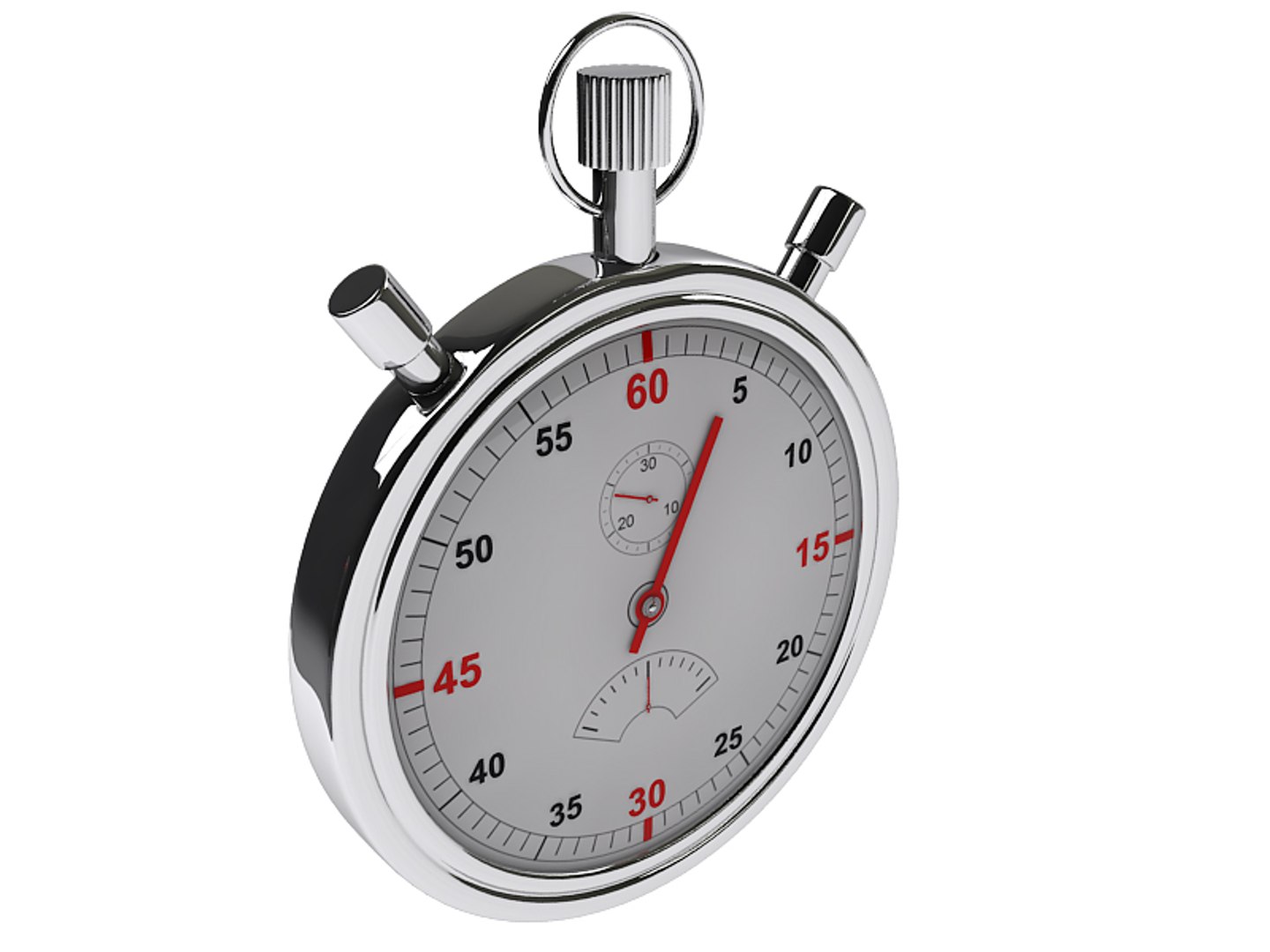 3d Model Stopwatch