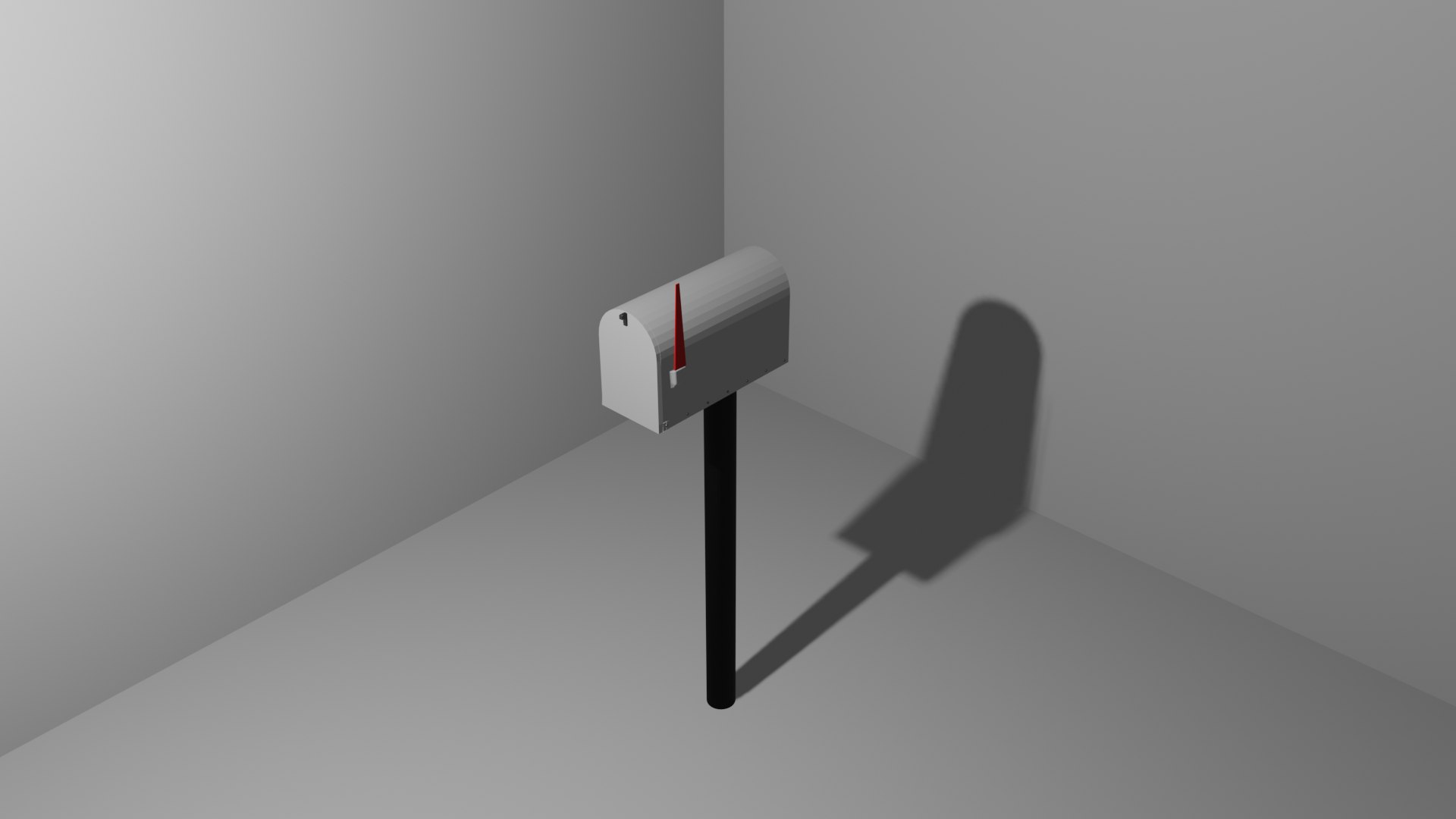 Basic Mailbox 3D Model - TurboSquid 2016826