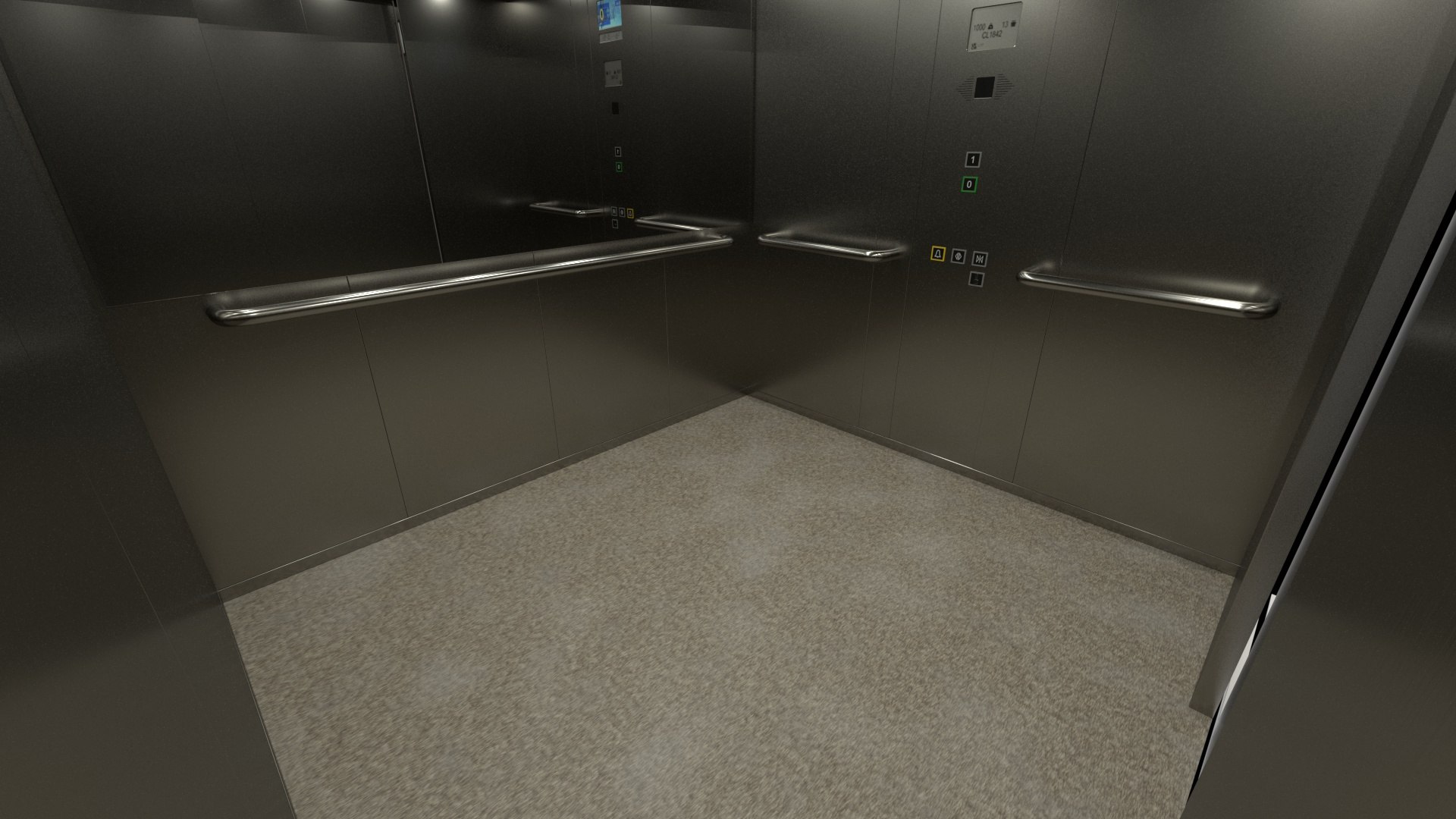 3D Elevator Model - TurboSquid 1913751