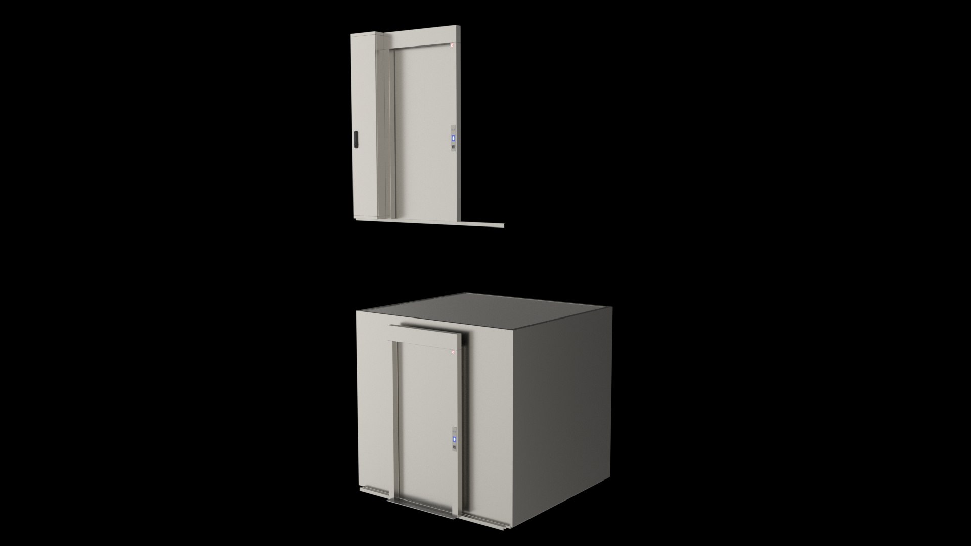 3D Elevator Model - TurboSquid 1913751