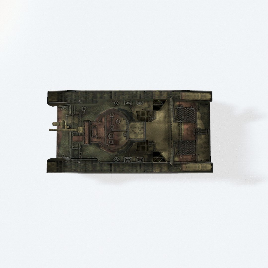 3d Model 10tp Tank