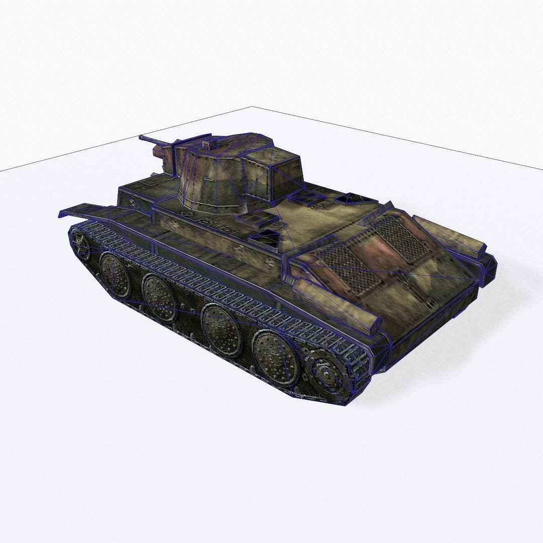 3d Model 10tp Tank